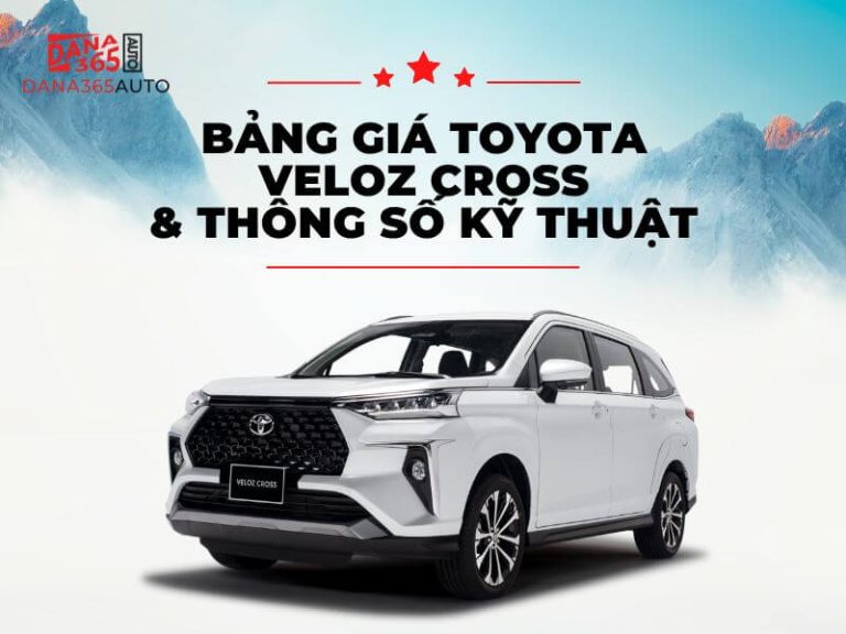 Bảng Giá Xe Toyota Veloz Cross 2024 Và Thông Số Kỹ Thuật